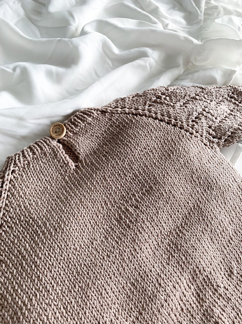 PDF Knitting Pattern Baby Bodysuit - Etsy