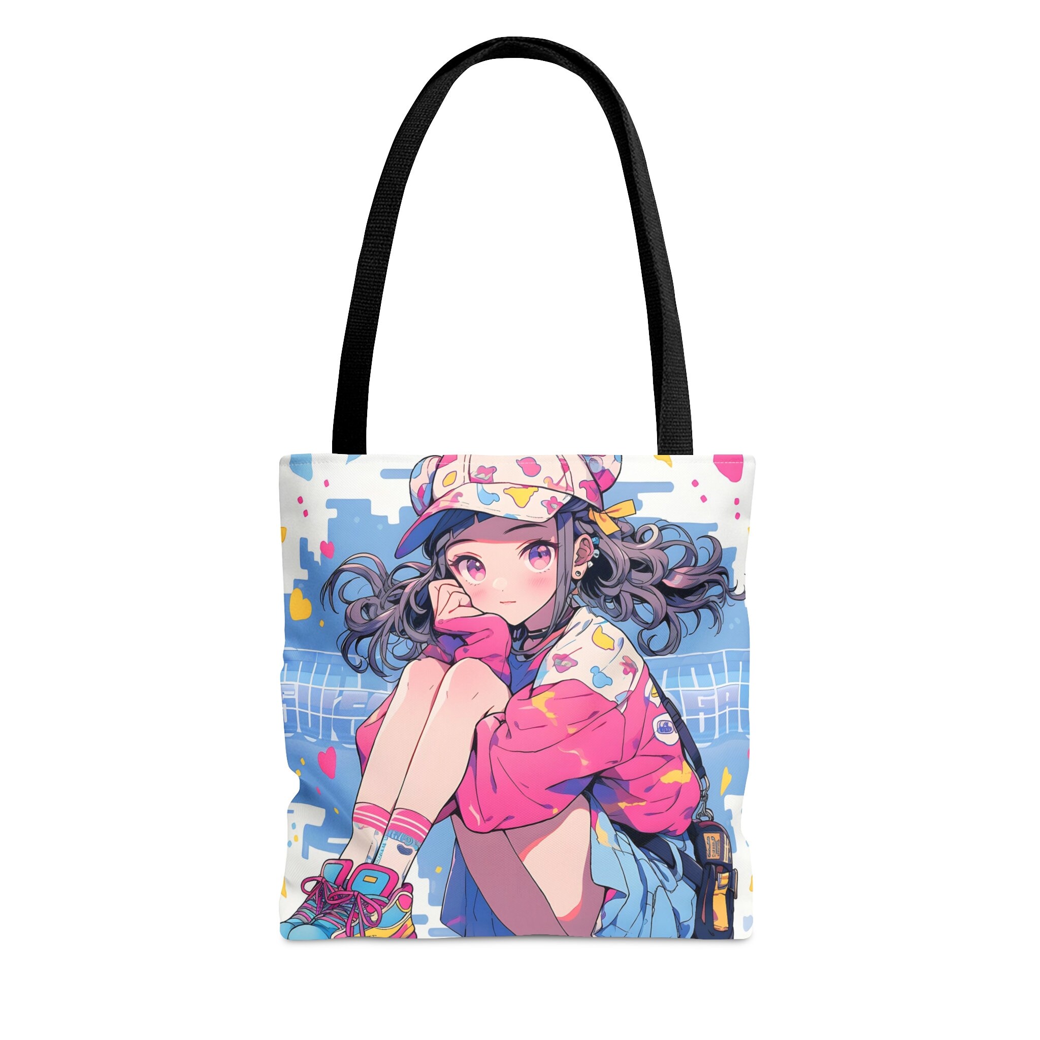 Retro Anime Tote Bag Stylish and Functional Ideal for Anime Lovers - Etsy