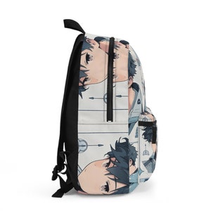 Adorable Anime Backpack With Boy Character Design - Etsy