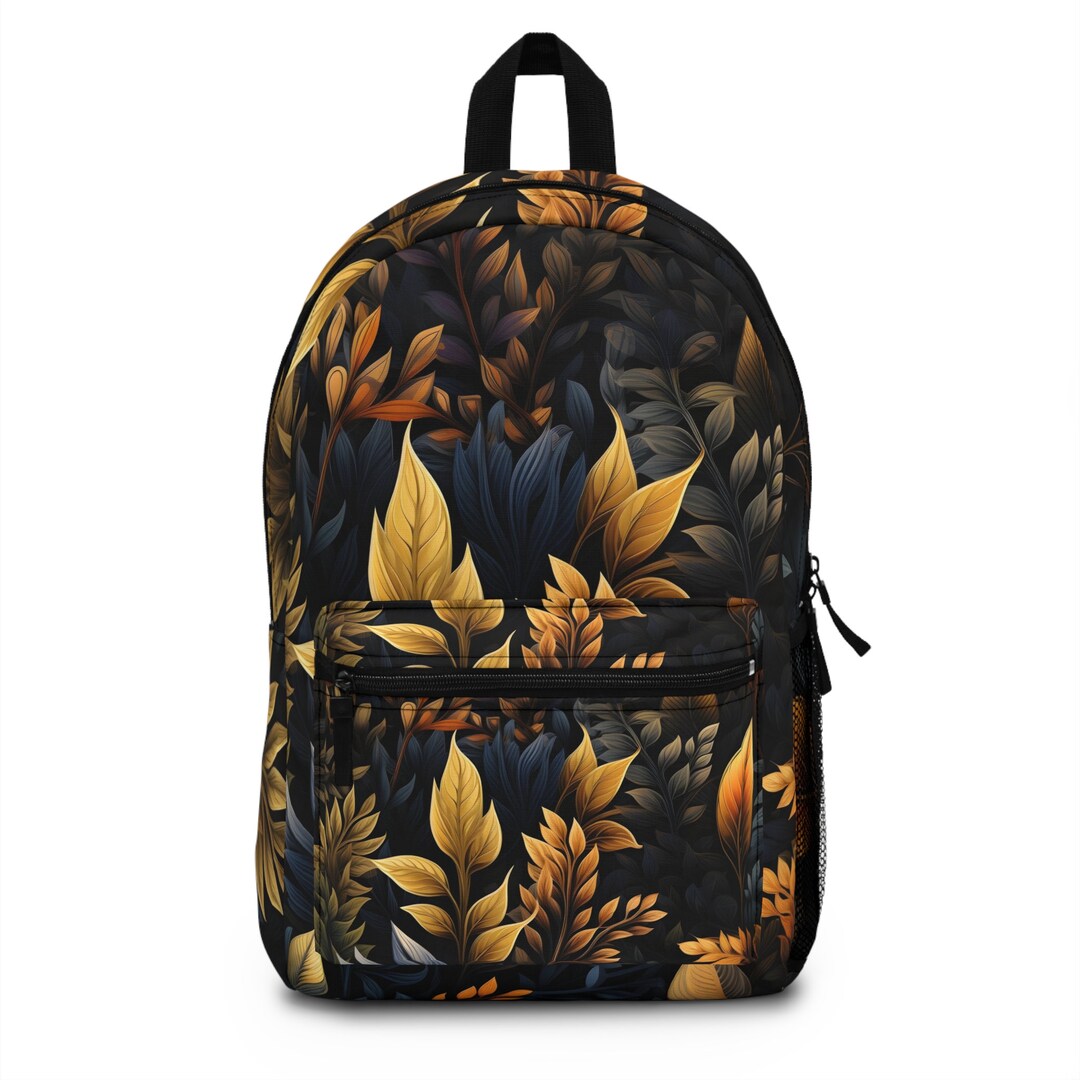 Enchanting Cottagecore Botanical Backpack - Nature-inspired Carryall ...