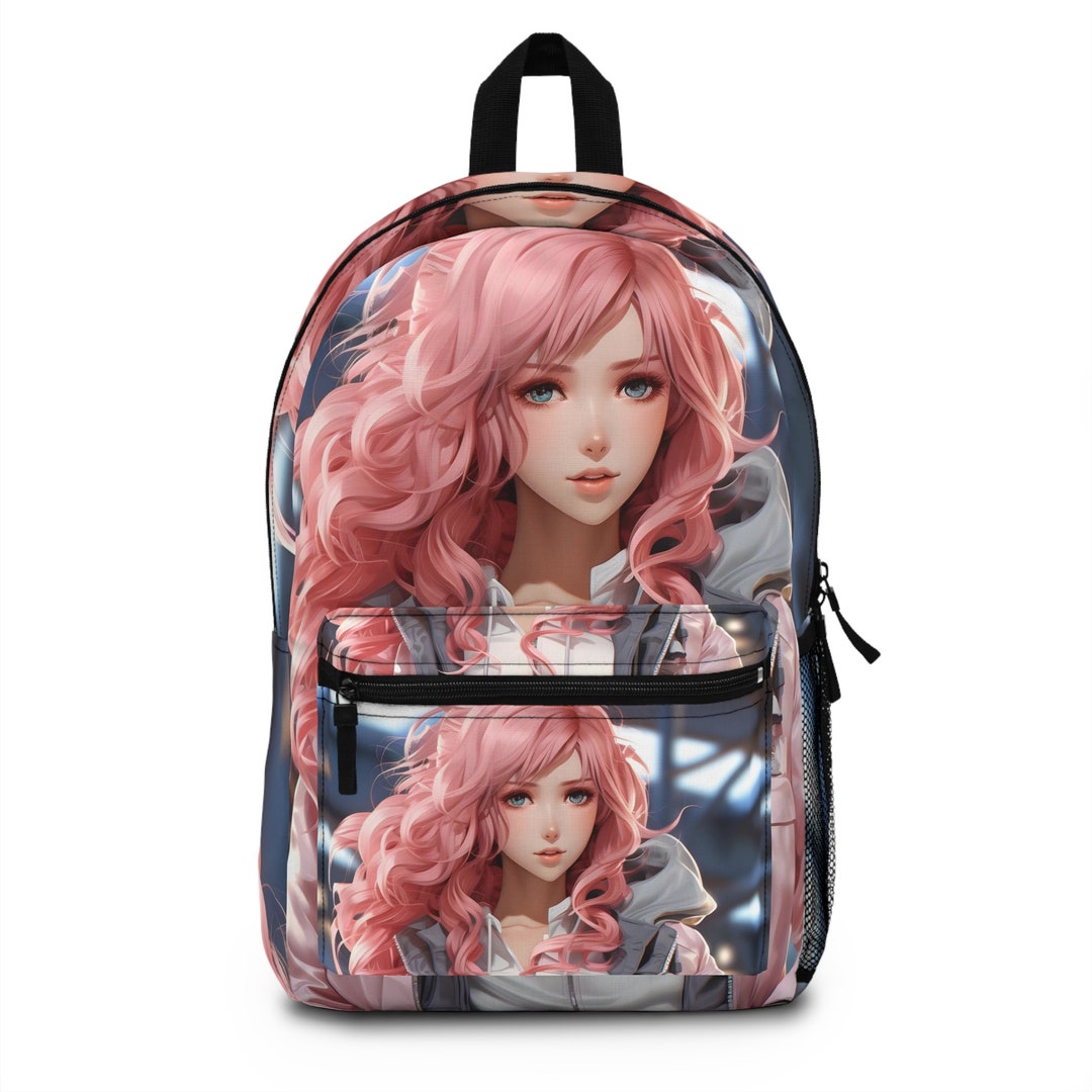 Kawaii Anime Girl Backpack - Stylish and Spacious Bag for Anime Lovers ...