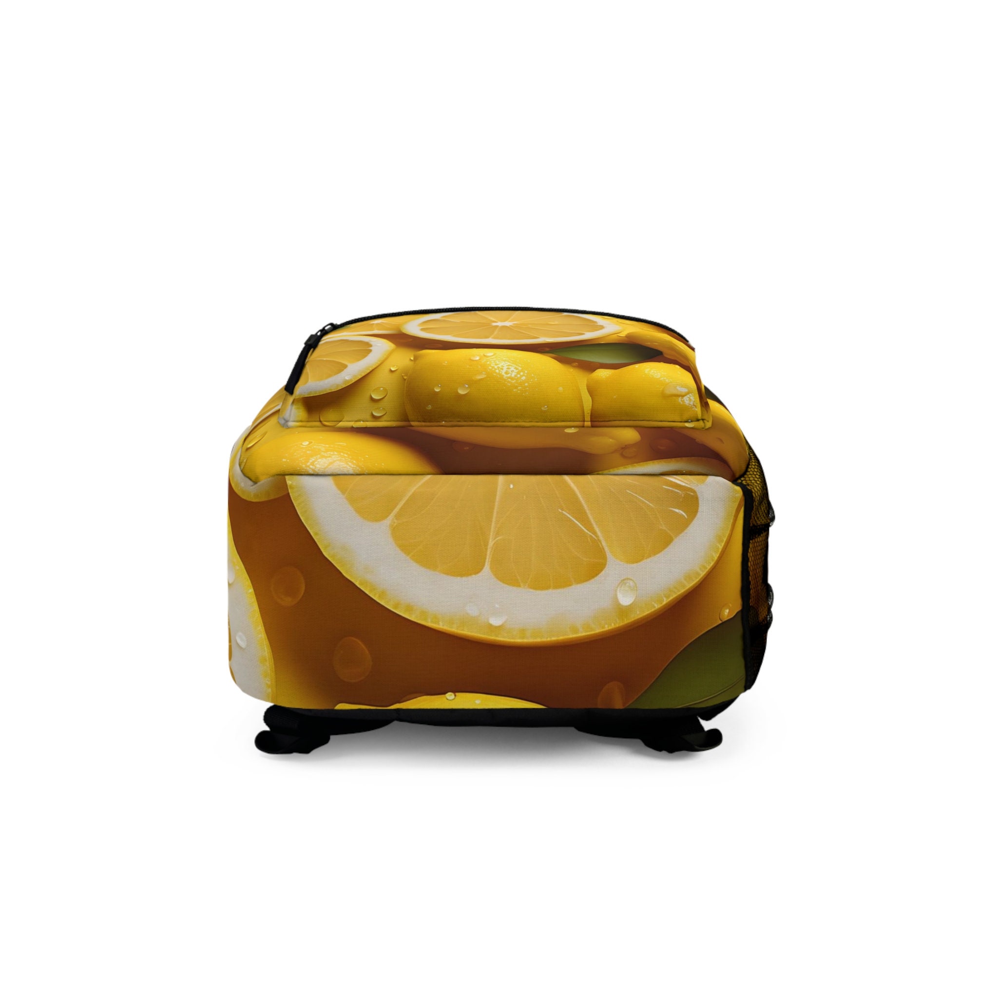 Vintage Lemon Backpack Retro Fruit Bag - Etsy