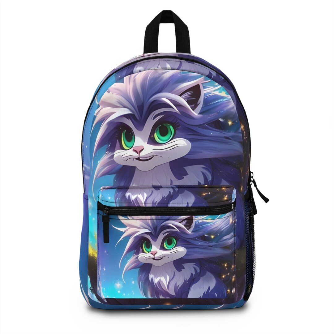 Kawaii Anime Cat Backpack - Purr-fectly Cute - Etsy
