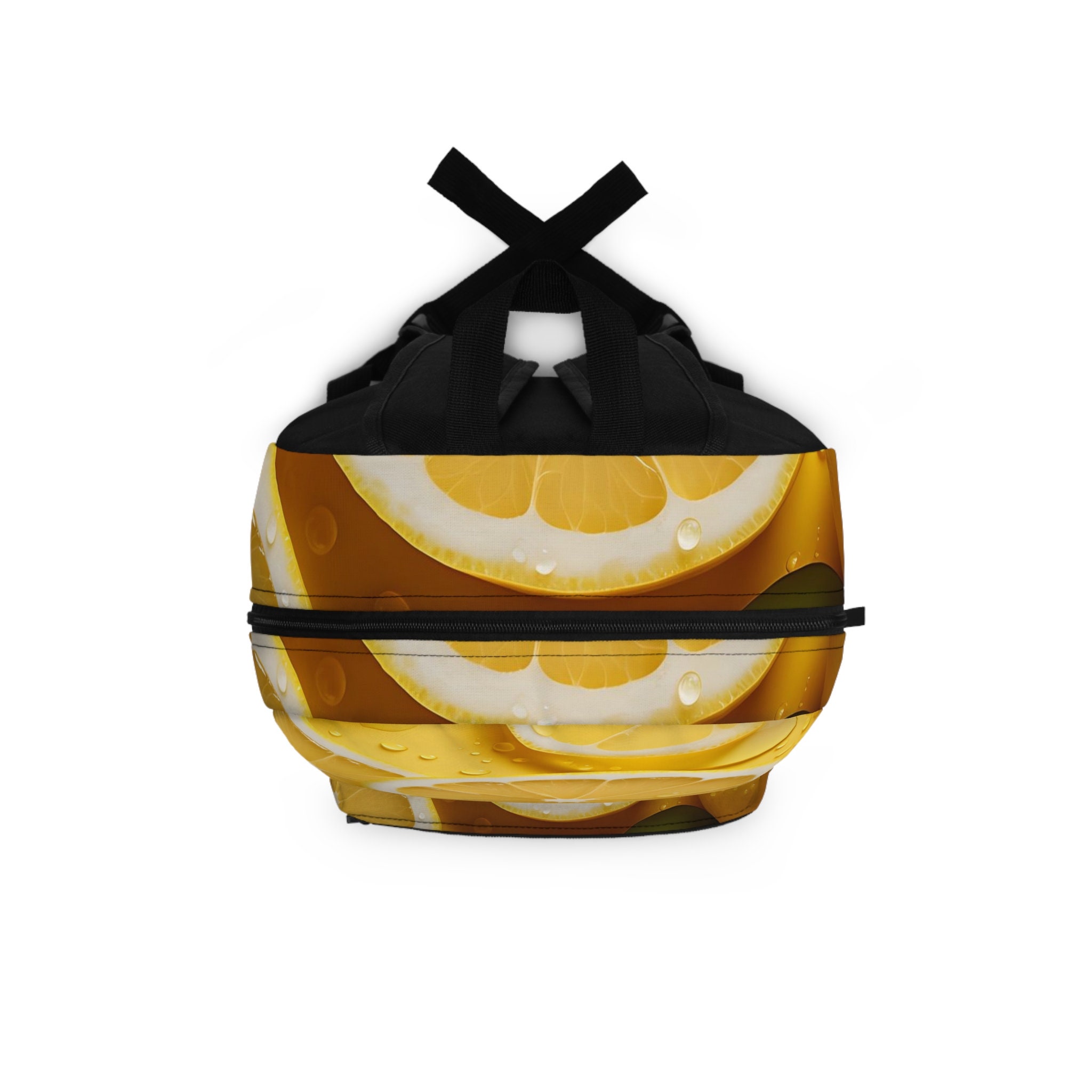 Vintage Lemon Backpack Retro Fruit Bag - Etsy