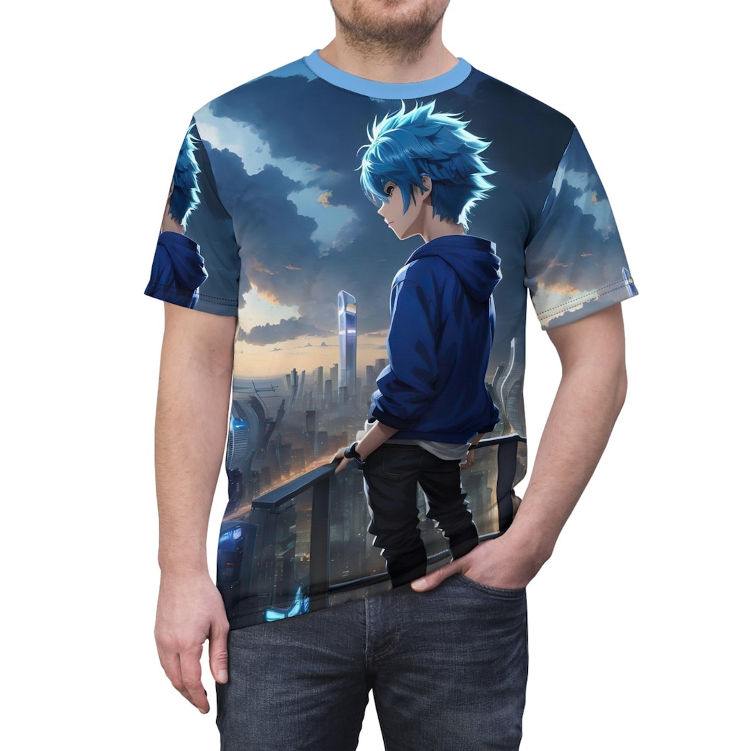 Unique Anime Gift - Comic Shirt With Japanese Anime Design - Perfect ...
