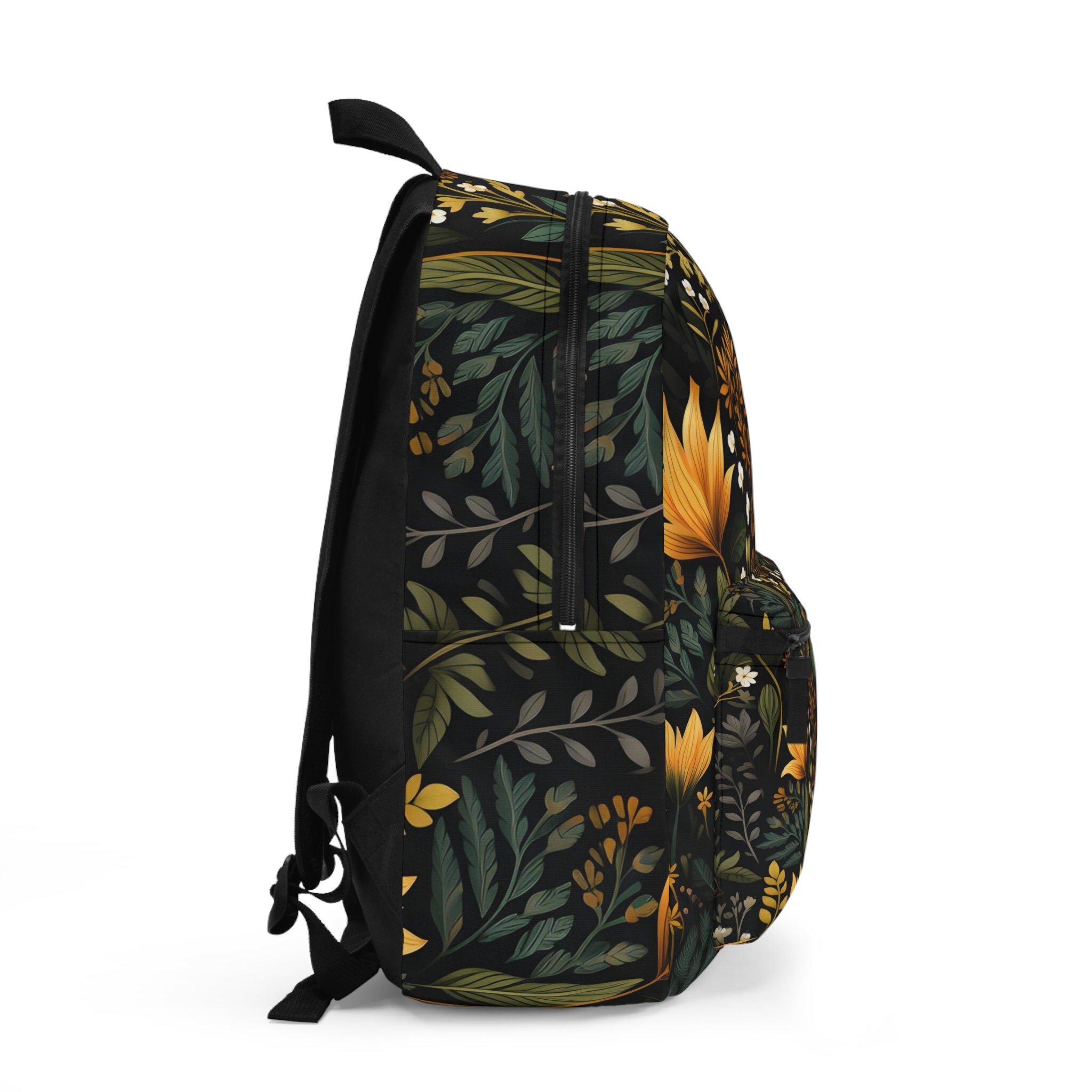 Boho Backpack Featuring Gorgeous Nature Pattern - Perfect for Everyday ...