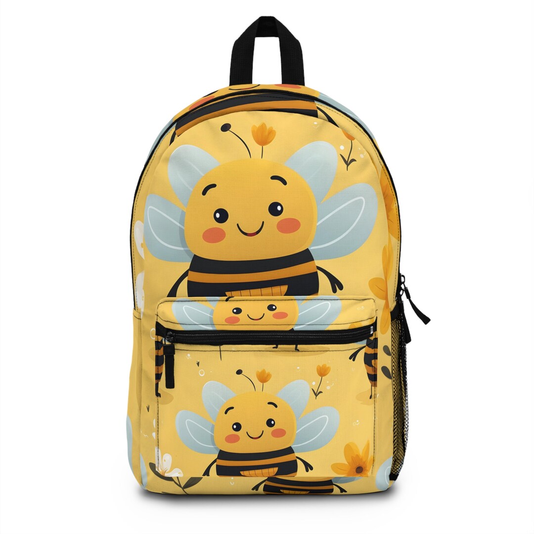 Kawaii Style Cute Bee Backpack - Perfect for School or Adventure - Etsy