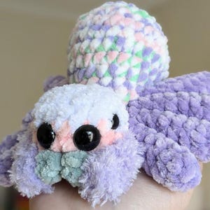 Juniper the Jumping Spider Crochet Pattern – Amigurumi Plushie (digital ...