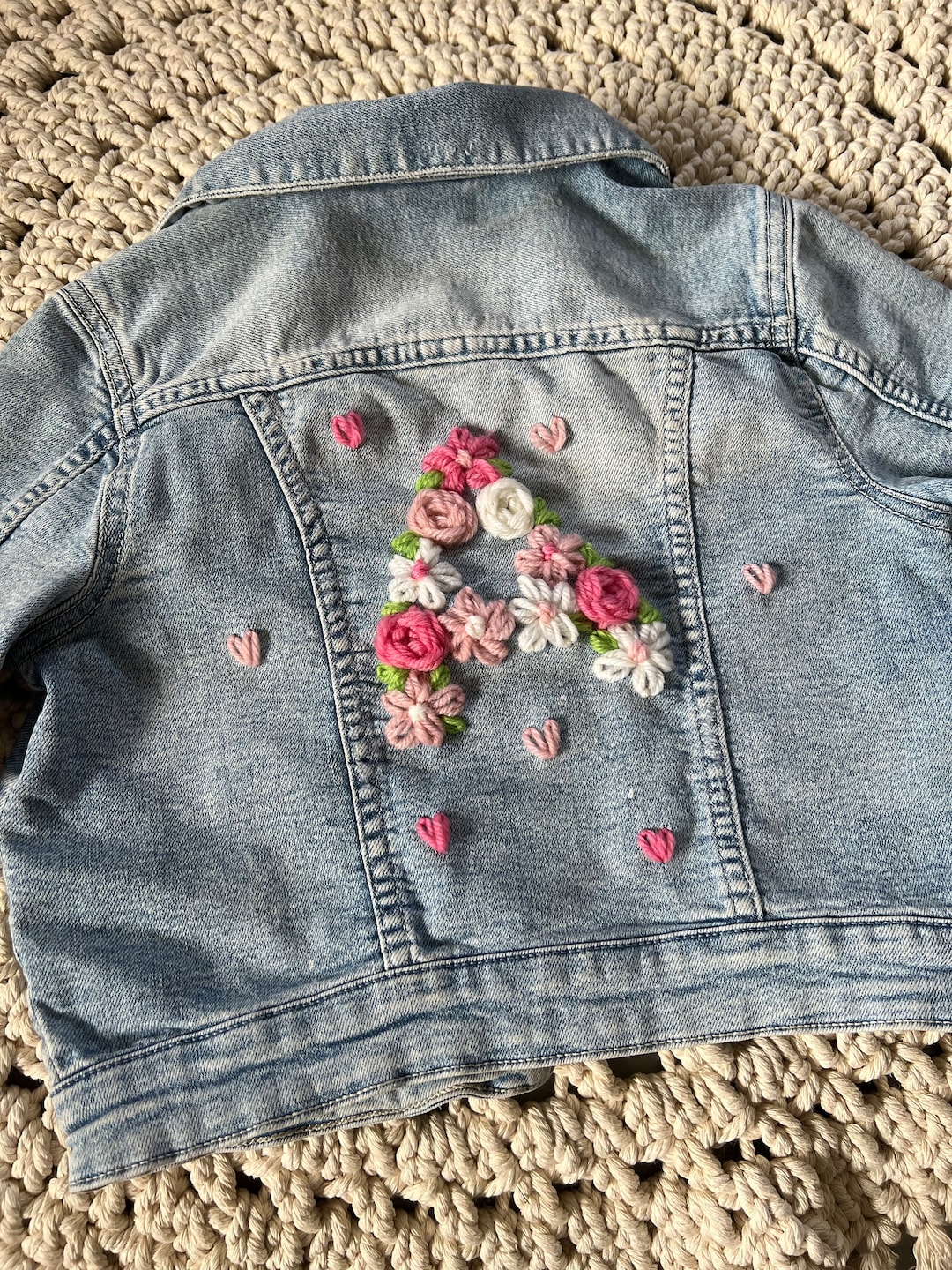 Personalised Denim Jacket for Baby Girl Gift for Toddler Girl - Etsy
