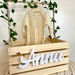 Newborn Baby Gift Wooden Crate Box , Baby Closet , Toy Box, Custom Gift ...