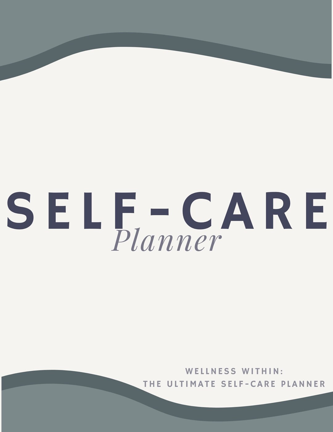 Self-care Planner: the Ultimate Digital Guide to Wellness - Etsy
