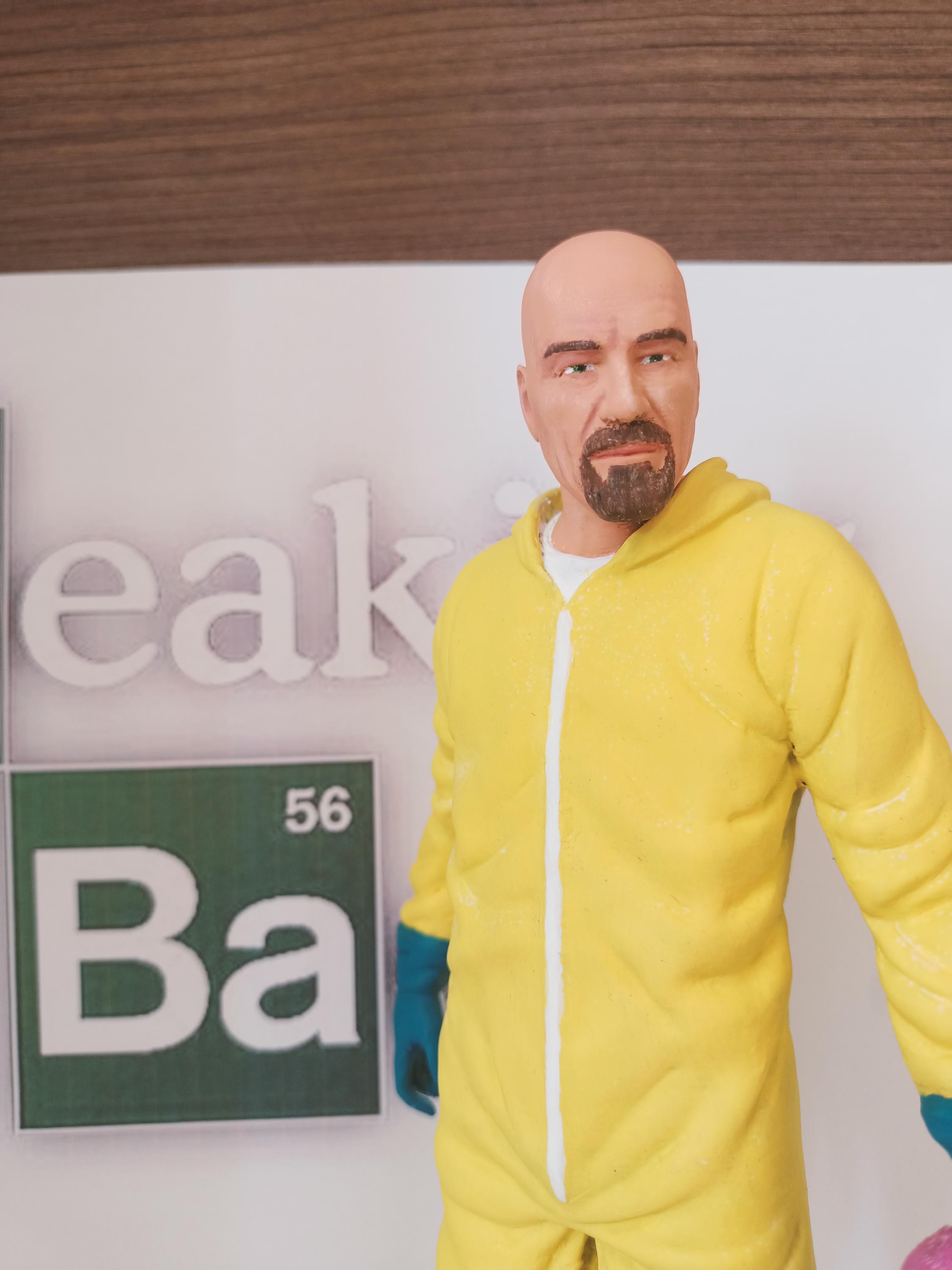 Breaking Bad 3D Printed Figures Walter White, Jesse Pinkman Action ...