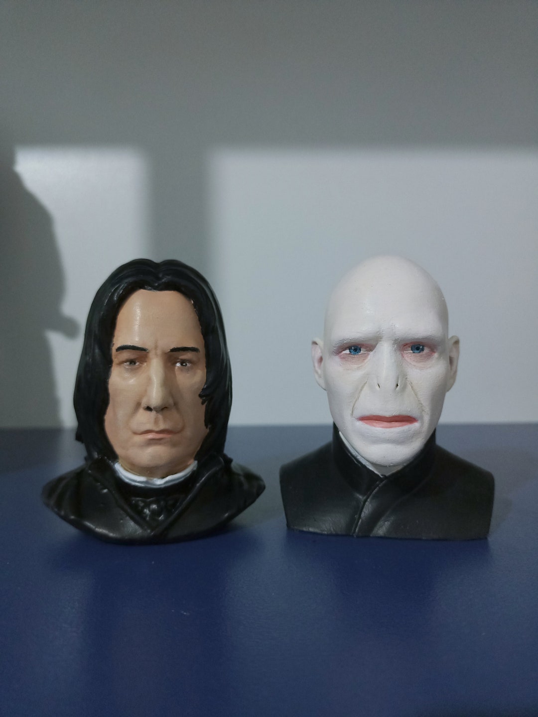Collectible Severus Snape and Voldemort Bust, Magic Wizard Gift, Movie ...