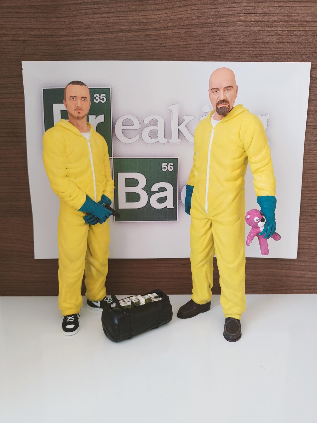 Breaking Bad 3D Printed Figures: Walter White & Jesse Pinkman ...