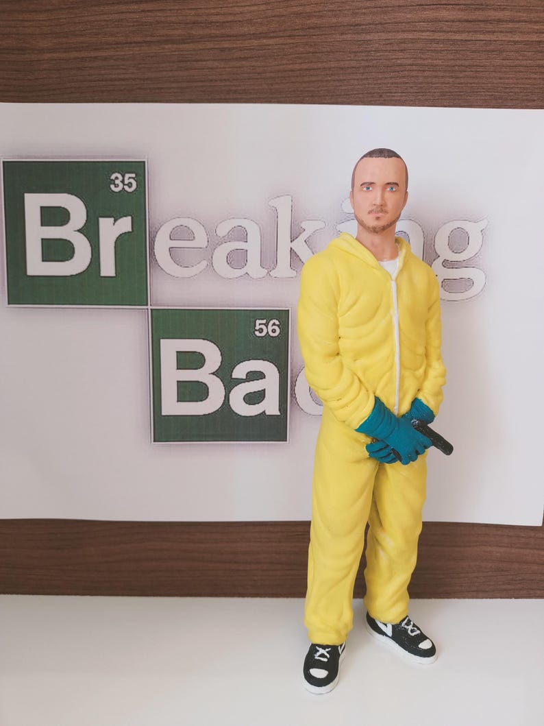 Breaking Bad 3D Printed Figures Walter White, Jesse Pinkman Action ...