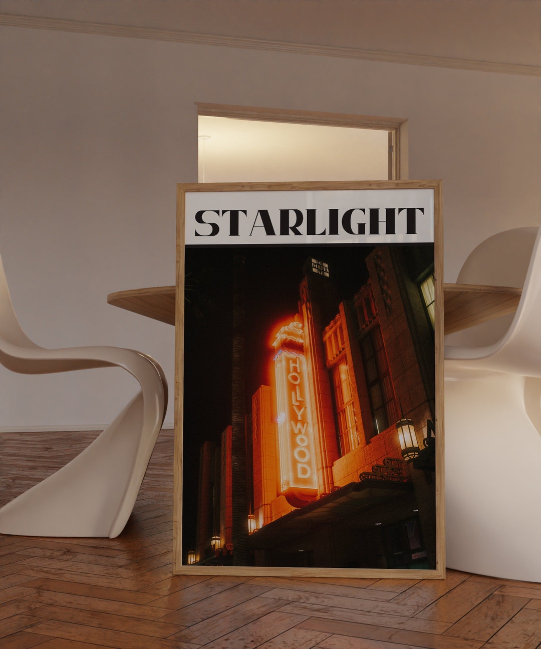 Retro City Poster, Trendy Wall Art, Retro Printful, Artful Retro Print ...