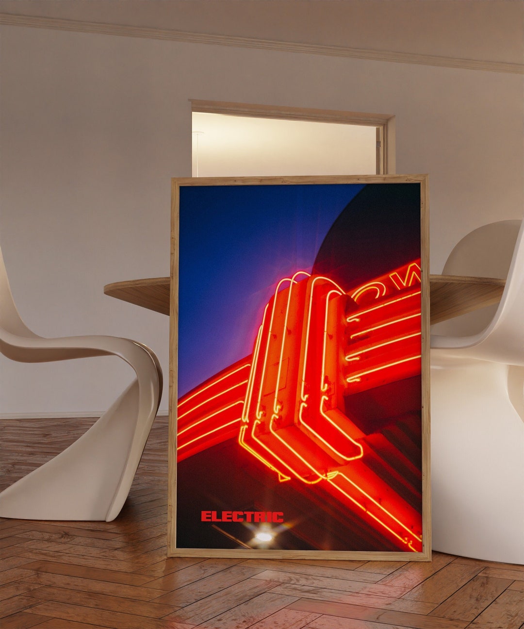 Neon Light Art, Digitalart, Dopamine Decor, Trendy Wall Art, Eccentric ...