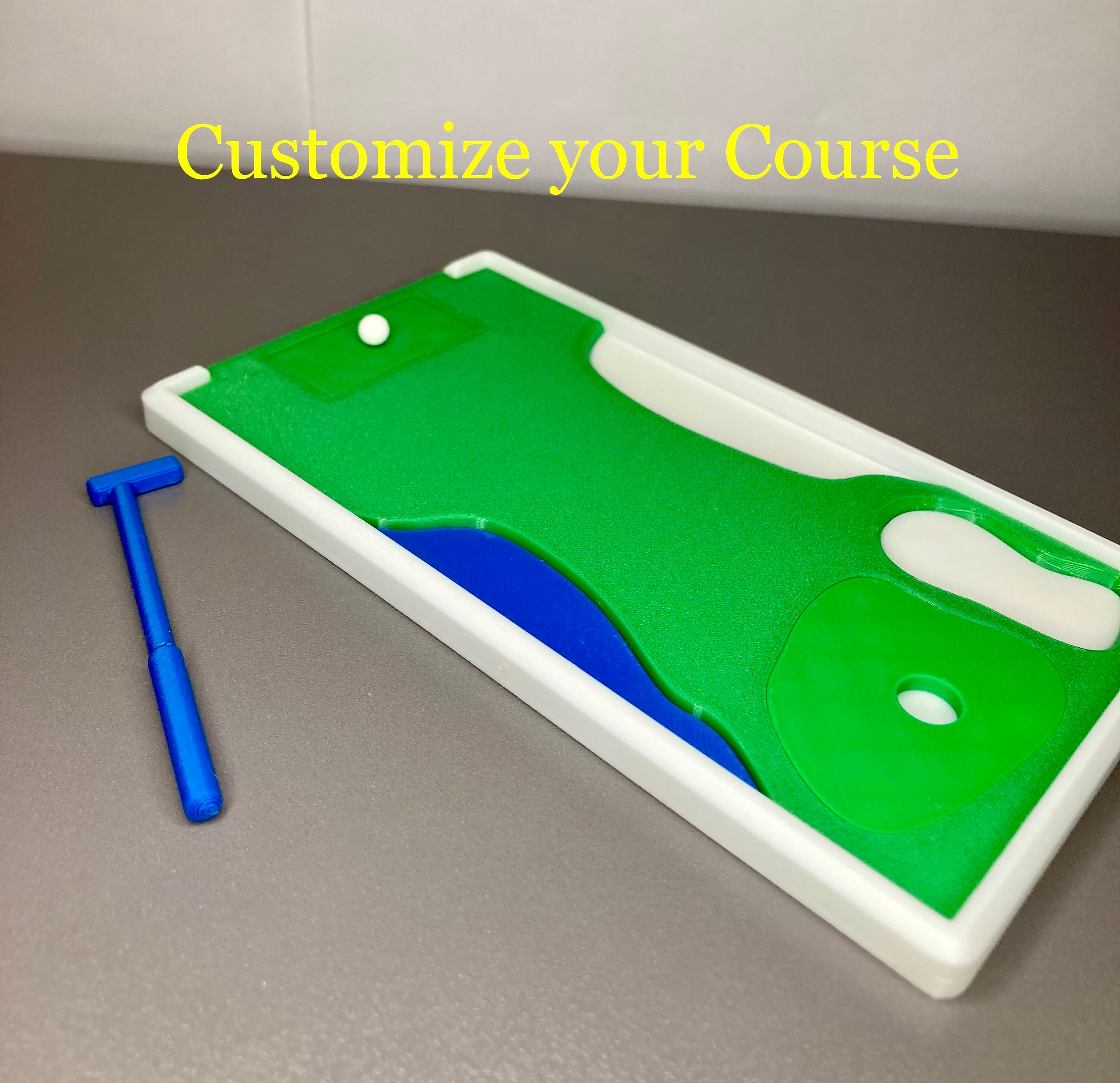Desk Top Mini Golf - Etsy