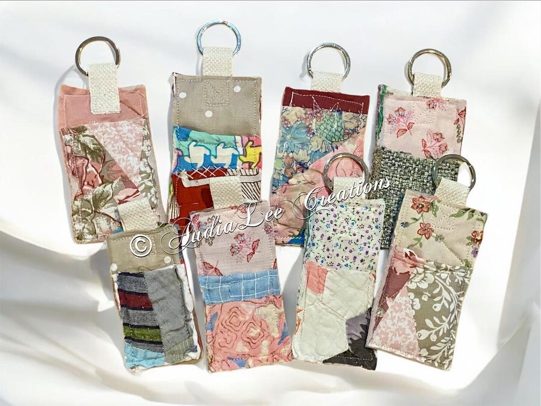 Lipstick/chapstick Key Chain Holder - Etsy