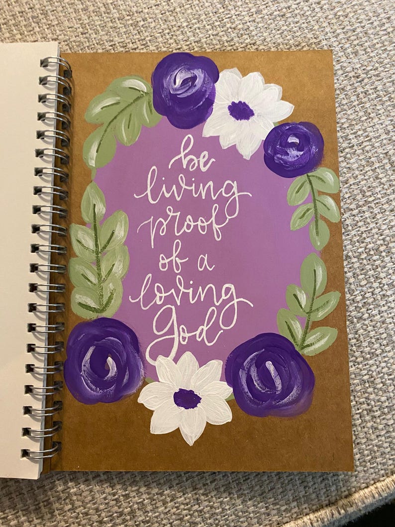 Hand Painted Notebooks - Etsy