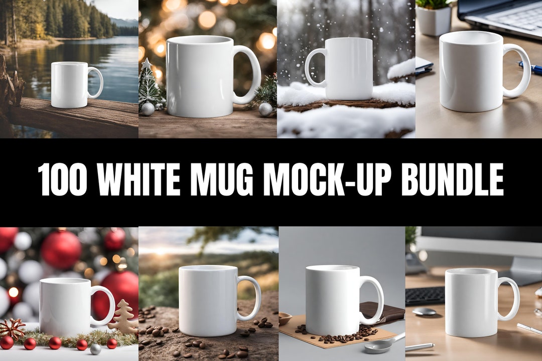 Ultimate 100 Mug Mockups Collection: Elegant Coffee Cup Displays ...