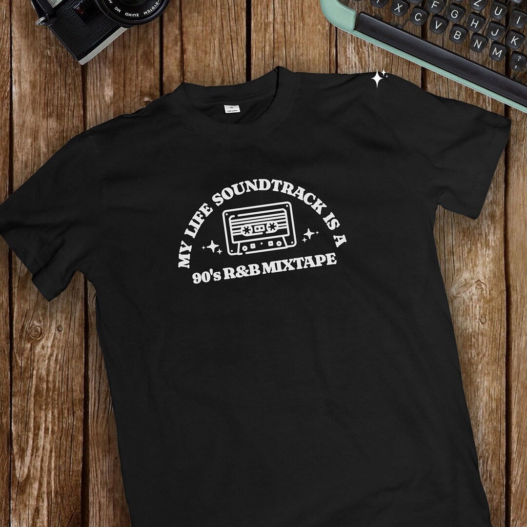90's R&B Tshirt, Mixtape Shirt, 90s Nostalgia Tee for Millennials, Gen ...