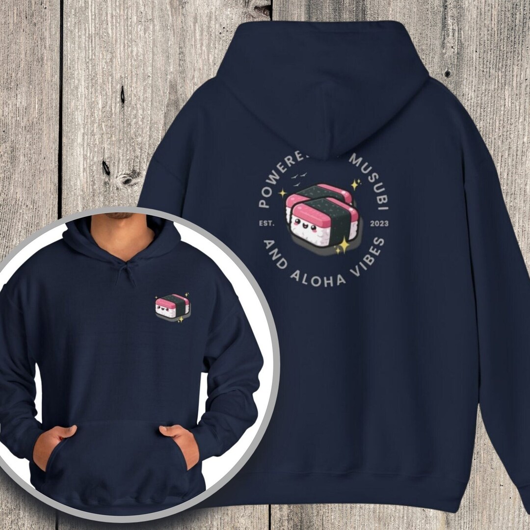 Cute Musubi Hoodie, Aloha Shirt, Hawaii, AANHPI, Islander, Ono Grinds ...