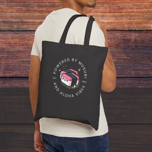 Musubi Tote Bag - Eco-friendly Reusable Canvas Grocery & Book Bag ...