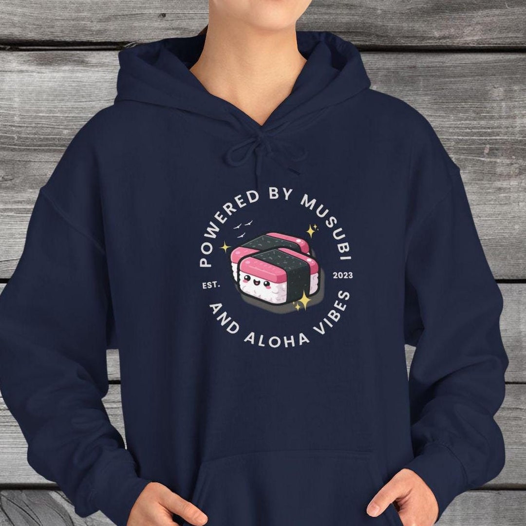 Cute Musubi Hoodie, Aloha Shirt, Hawaii, AANHPI, Islander, Ono Grinds ...