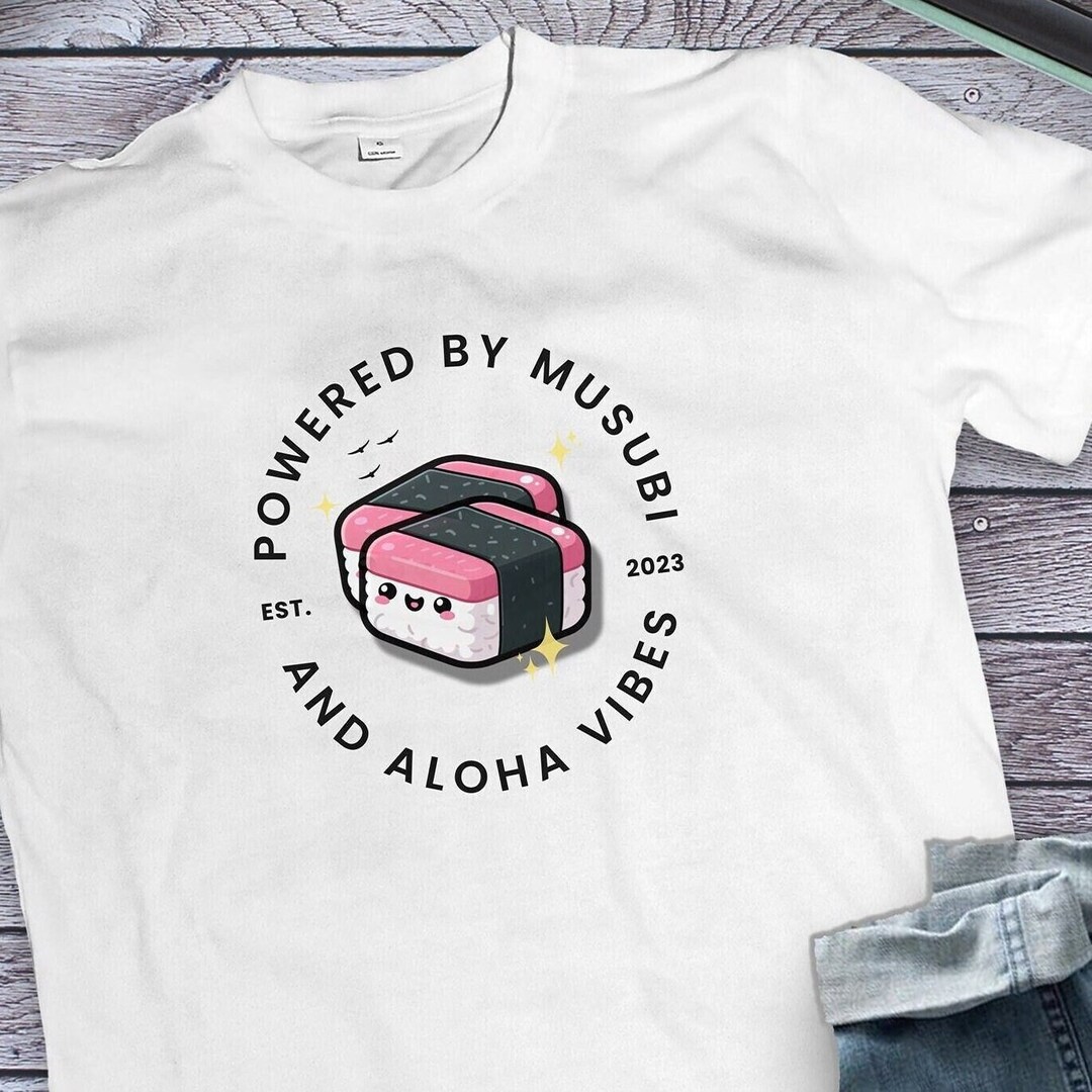 Cute Musubi Tshirt, Aloha, Hawaii, AANHPI, Islander, Ono Grinds Shirt ...