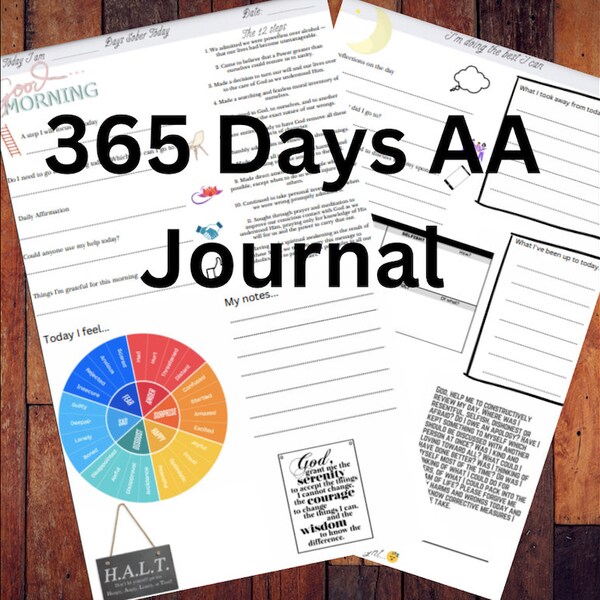 Recovery Journal - Etsy