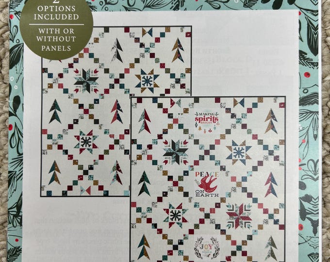 Cheer & Merriment Cozy Quilt Pattern, Written by Natalie Crabtree for ...