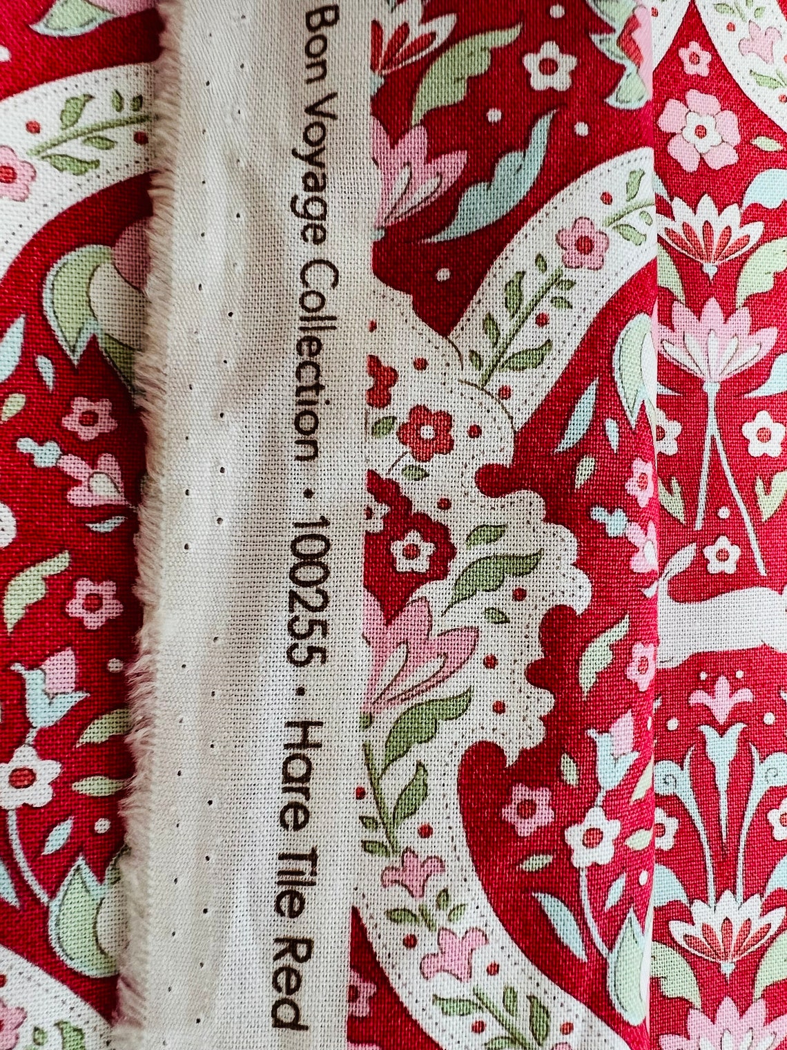 Rare, Out of Print, Tilda Quilt Collection, Bon Voyage Collection, Hare ...