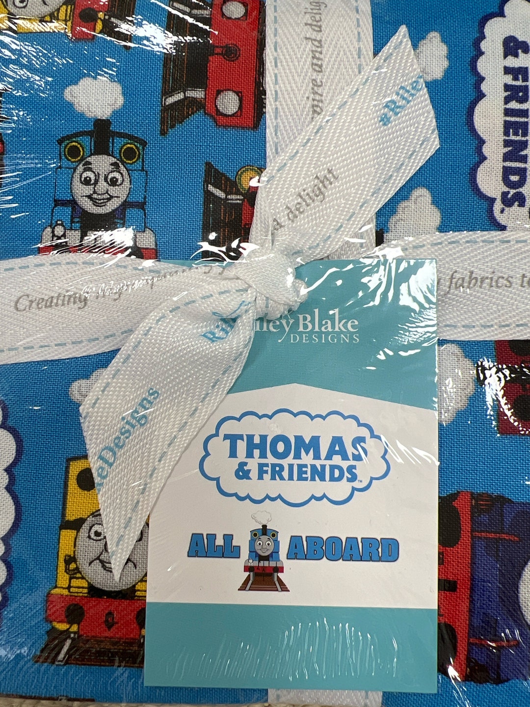 Thomas and Friends Fat Quarter Bundle All Aboard by Riley Blake Fabrics ...