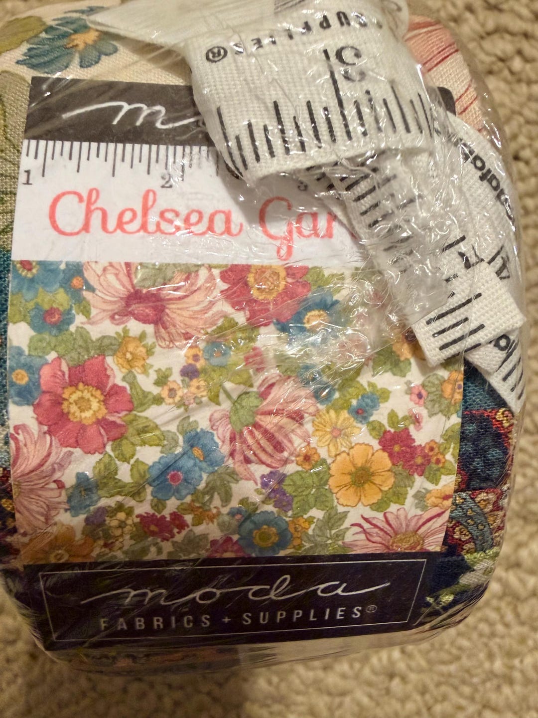Chelsea Garden Jelly Roll by Moda Fabric, OOP Fabric - Etsy