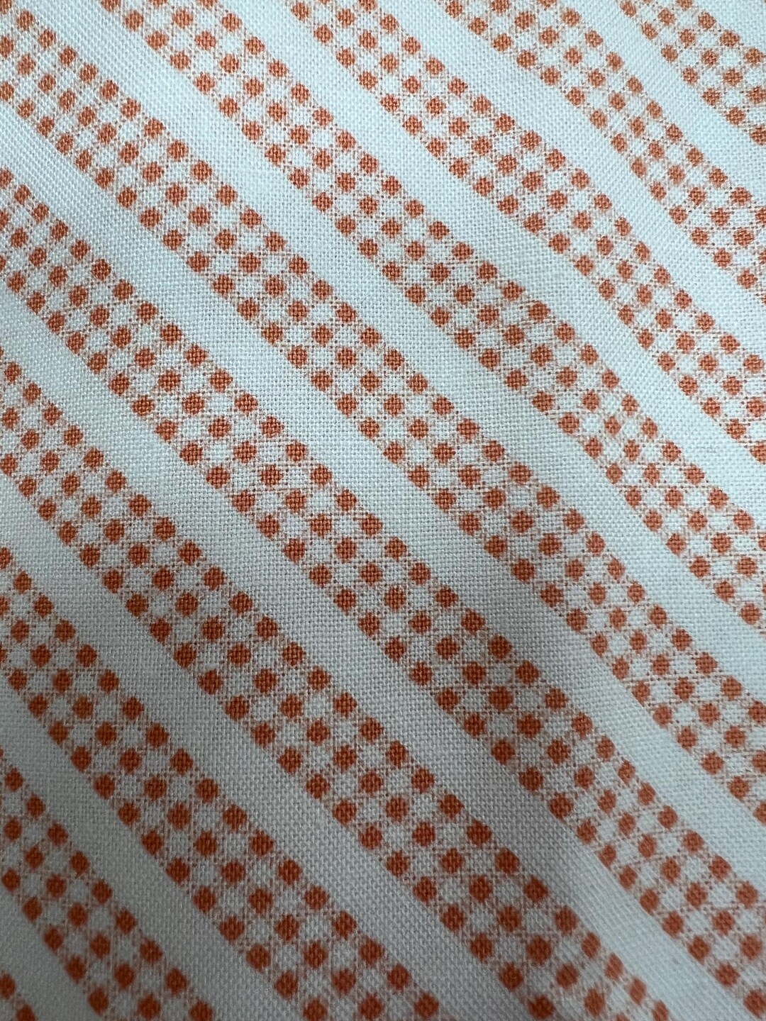 Sunnyside up Moda Fabric, Orange Diagonal Stripe Check, Corey Yoder - Etsy