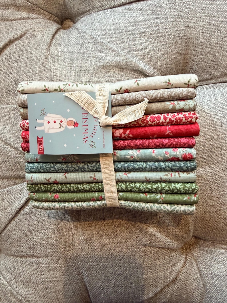 Rare, Tilda Merry Little Christmas Blenders, 12 Piece Fat Quarter Bundle - Etsy