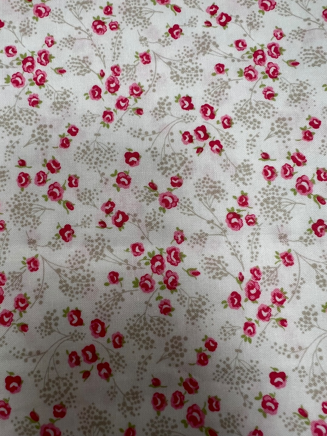 First Romance Floral Cotton Fabric, Moda #8400 (1/2 Yard) - Etsy