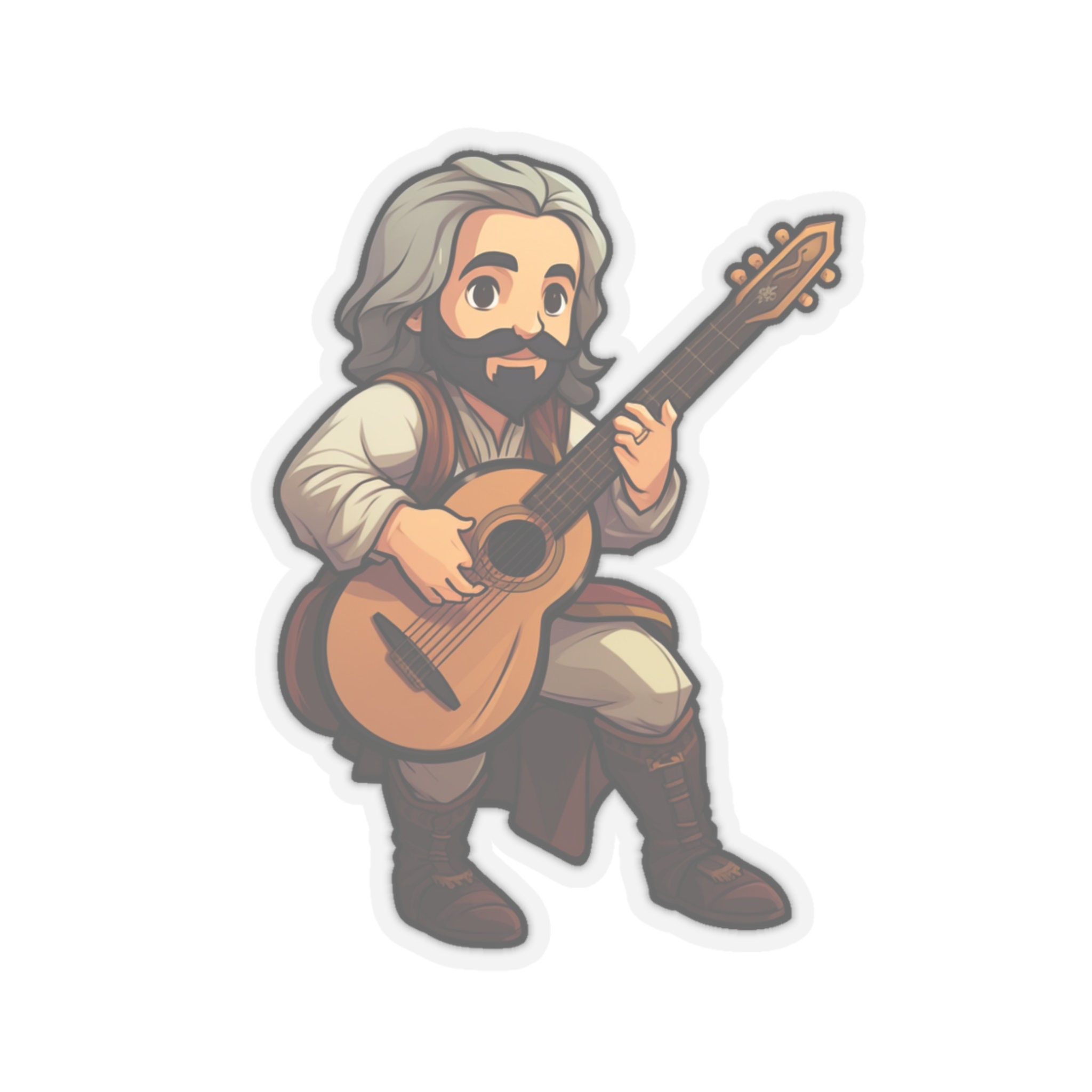 Dnd Bard Sticker - Etsy