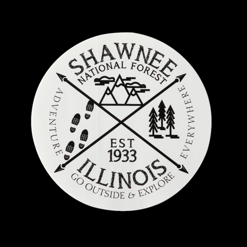 Explore Shawnee National Forest Sticker - Etsy