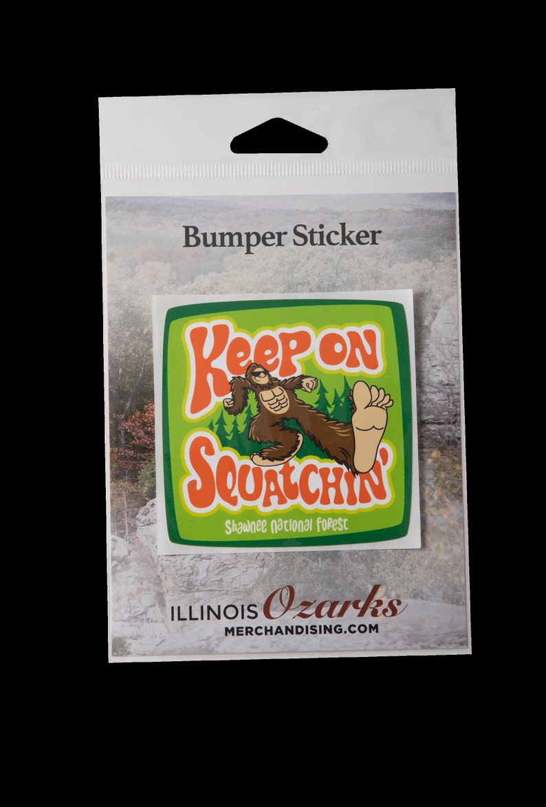Keep on Squatchin' Sticker - Etsy