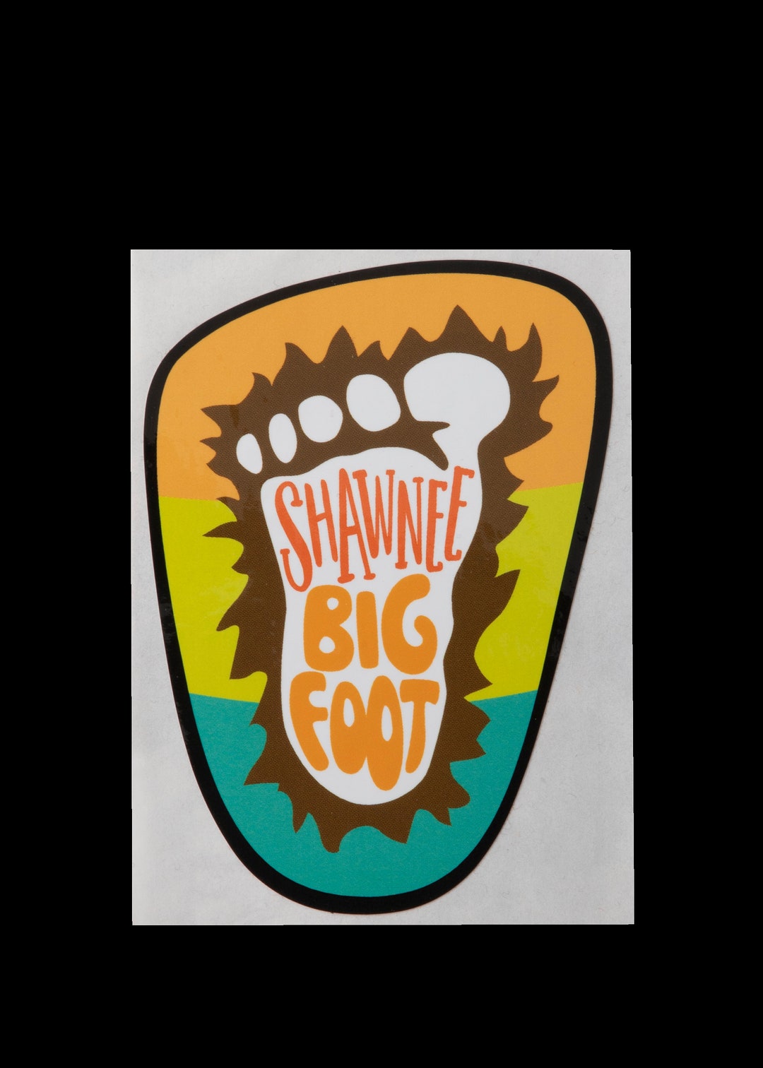 Shawnee Big Foot Foot Sticker - Etsy