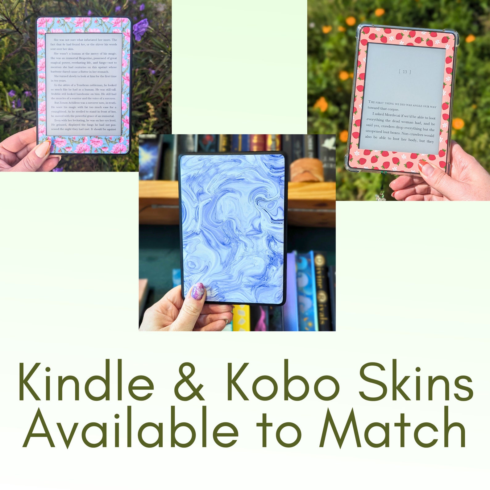 Dark Academia Sticker Bundle 6 Pack for Kindle, Kobo, Boox & Tablet ...