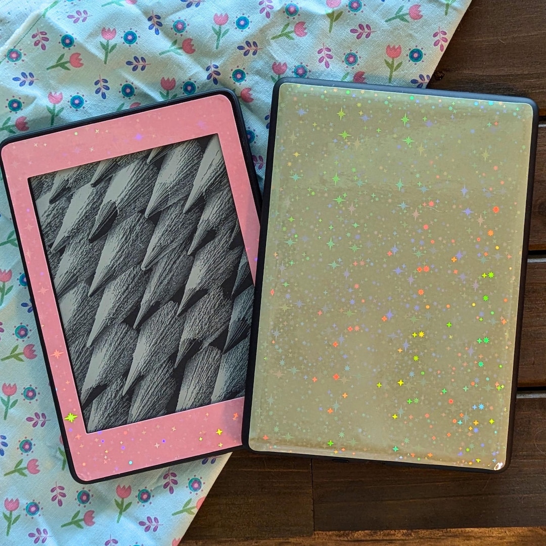 Custom Glitter Skin, Reusable Amazon Kindle, Kobo Boox Decal, Pick Your ...