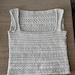 Square Neck Tank Crochet Pattern - Etsy