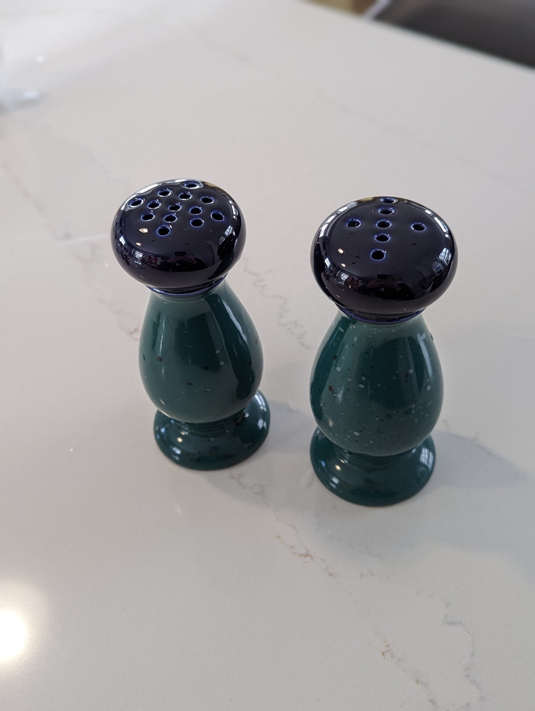 Porcelain Handcrafted Salt and Pepper Shakers - Etsy