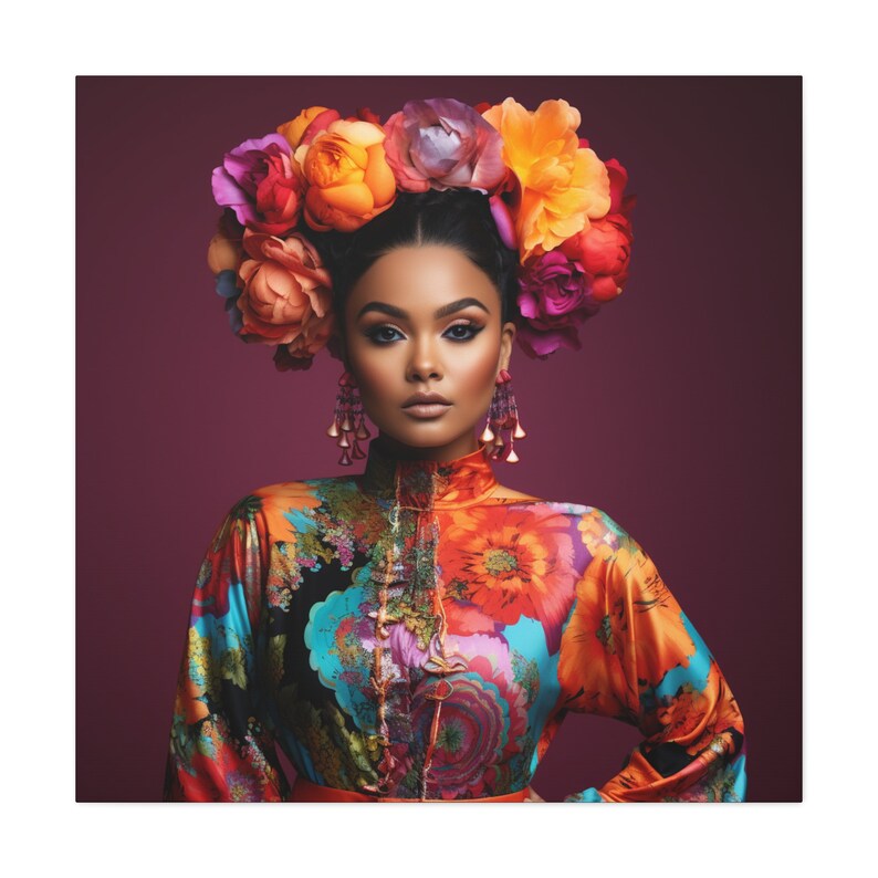 Baraka - Black Art - Black Woman Art - Black Girl Art - Black Woman ...