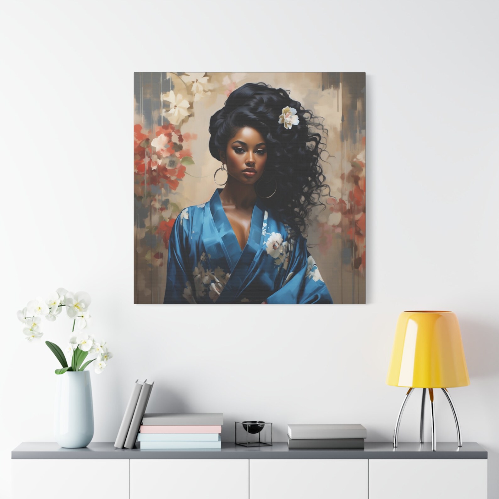 Asante - Black Art - Black Woman Art - Black Girl Art - Black Woman ...