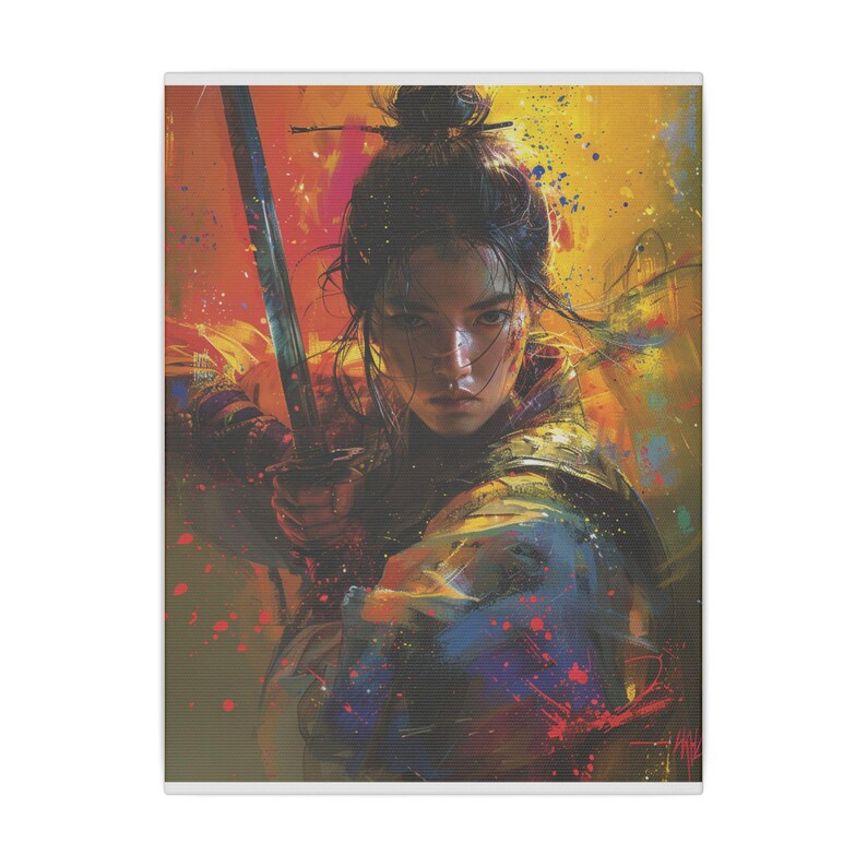 Azumi - Samurai Girl, Samurai Warrior Woman With Katana Sword, Japanese ...