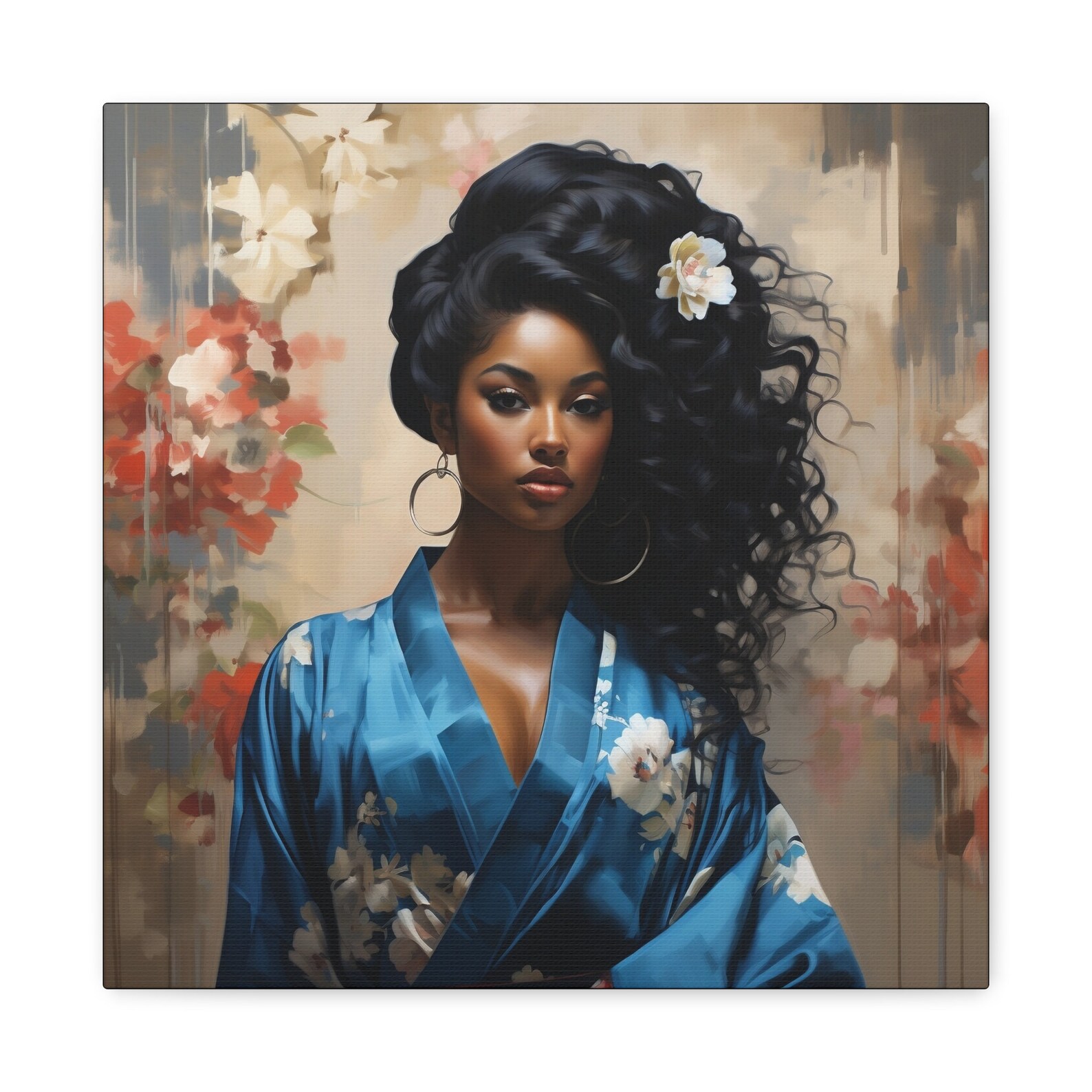 Asante - Black Art - Black Woman Art - Black Girl Art - Black Woman ...